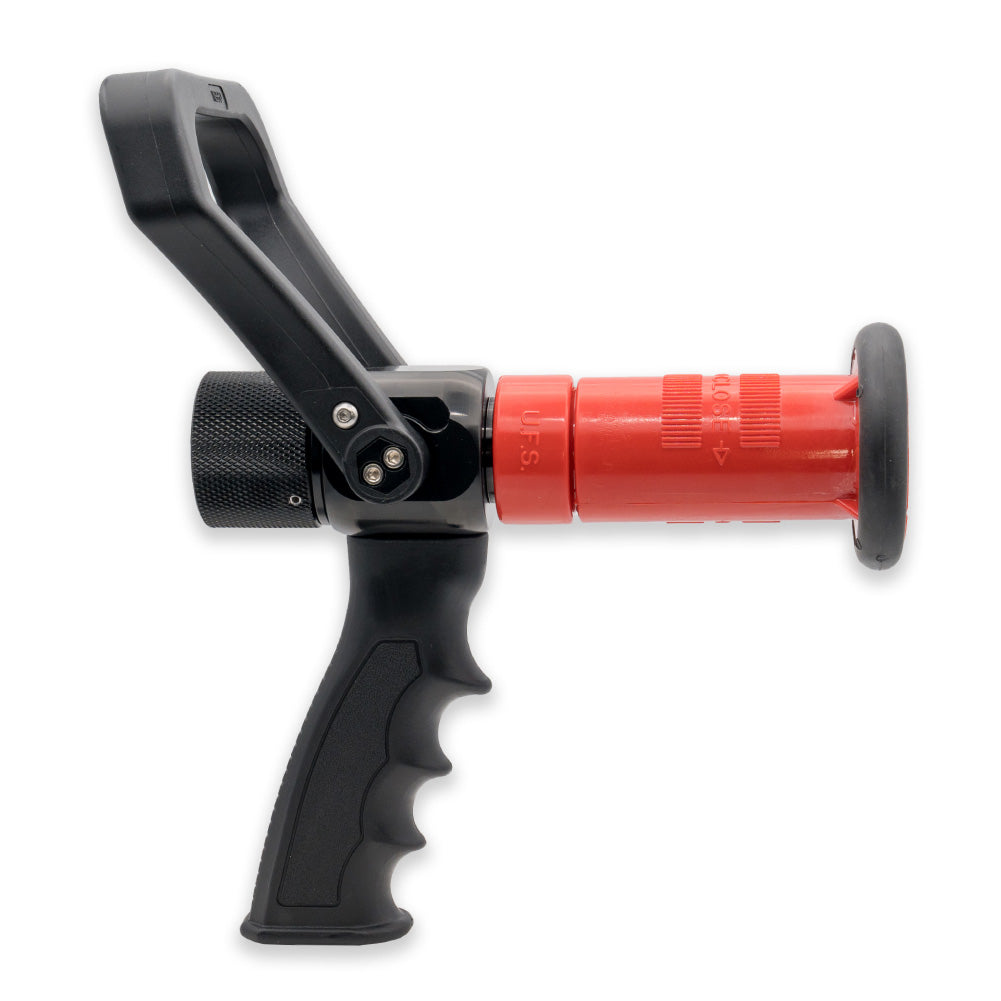 3/4" GHT Pistol Grip Nozzle 8 GPM Plastic Red – Fire Hose Nozzles