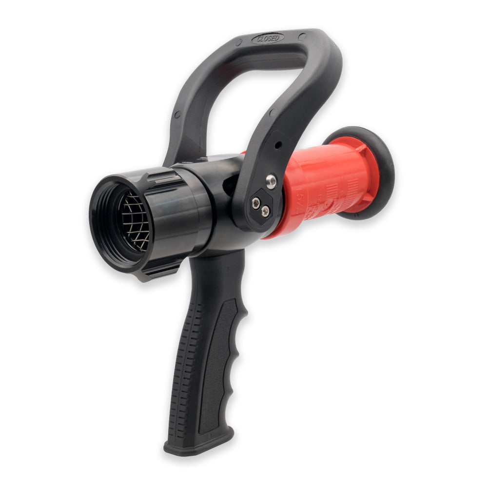 2" Pistol Grip Nozzle 150 GPM Plastic Red – Fire Hose Nozzles