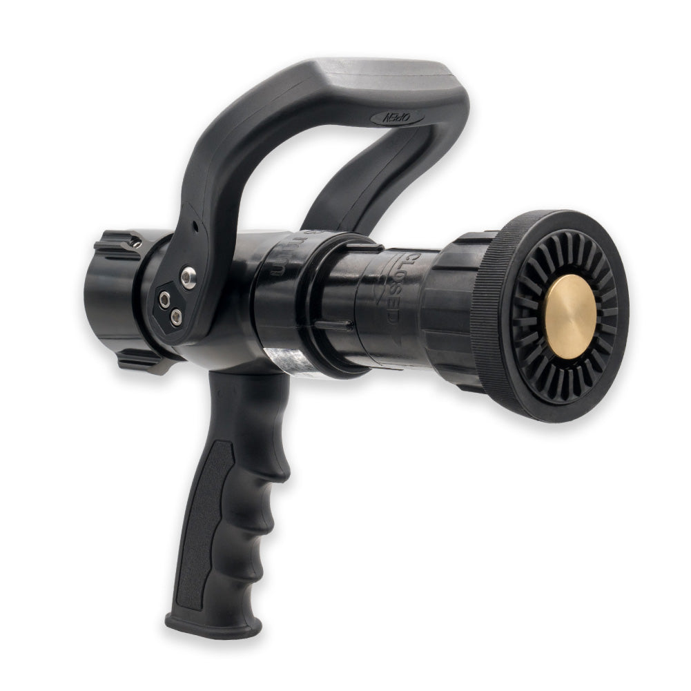 1-1/2" Pistol Grip Nozzle 95 GPM Plastic Black – Fire Hose Nozzles