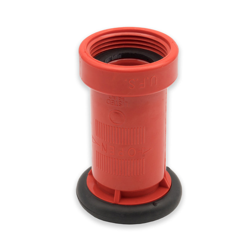 1-1/2" Adjustable Nozzle 75 GPM Plastic Red – Fire Hose Nozzles