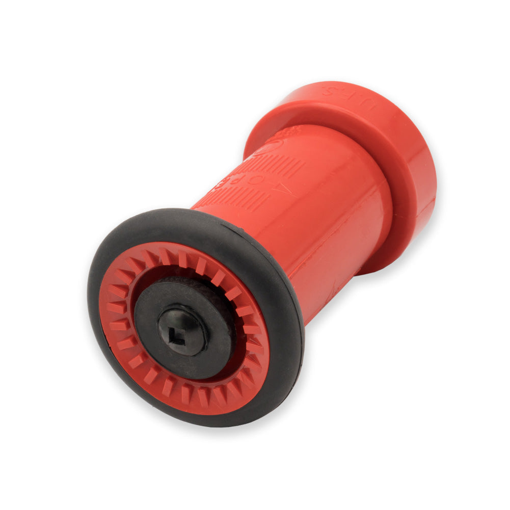 1-1/2" Adjustable Nozzle 75 GPM Plastic Red – Fire Hose Nozzles