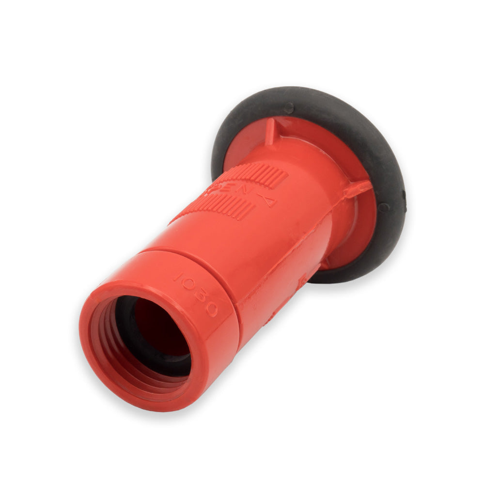 3/4" GHT Adjustable Nozzle 8 GPM Plastic Red – Fire Hose Nozzles